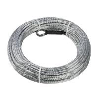 China Cold Heading Steel 6×7 FC PVC Coated Steel Cable Rope for Aircraft Cables ISO9001/ISO14001 Certified for sale