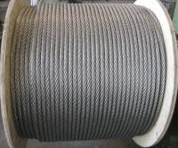 China 7X19 Construction Galvanized Steel Wire Rope Aircraft Cable with Carbon Steel Material and Customizable Length for sale