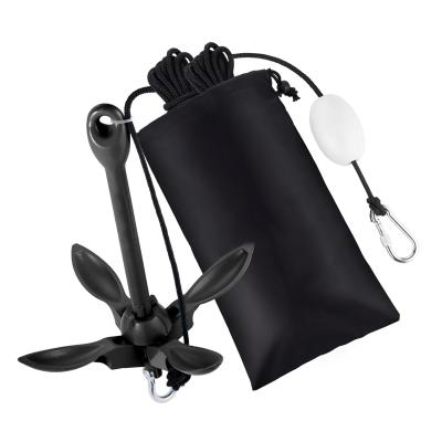China Black Coated Stainless Steel Forged Admiralty Anchor Weight 1000-3000kg for Ship Marine for sale