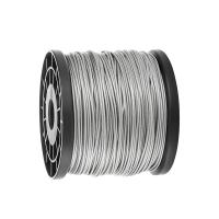 China Abrasion Resistant 7x19 Stainless Steel Wire Rope 6mm 304 Grade Cable for Harsh Working Conditions for sale