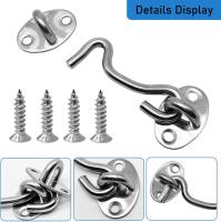 China Stainless Steel 316 Cabin Hook Latch Door Holder for Yacht for sale