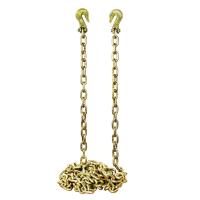 China G70 5/16''x20'x4700lbs with Clevis Grab Hook Grade 70 Binder Chain with Clevis Grab Hooks for Transport Towing for sale