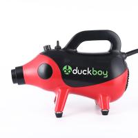 China Single Motor Dog Hair Dryer Adjustable Speed Heat Insulated Handles Interchangeable Nozzles for sale