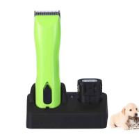 China Rechargeable Electric Pet Clippers Low Noise High Speed Electric Pet Trimmer for sale