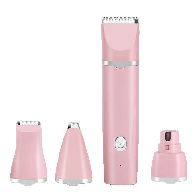 China Low Noise Cordless Pet Clipper Safety Rechargeable Dog Clippers For Dogs And Cats for sale