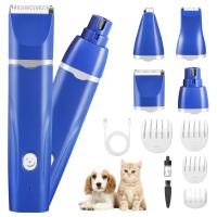 China Low Noise Mini Pet Clippers Cordless For Small Dogs And Cats Hair Around Face for sale