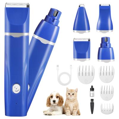 China Low Noise Mini Pet Clippers Cordless For Small Dogs And Cats Hair Around Face for sale