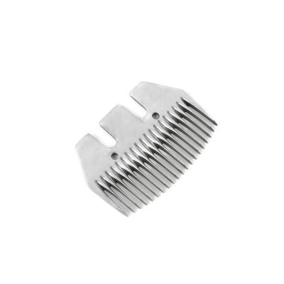China 20 Tooth Carbon Steel Horse Clipper Blade Sheep Clipper Blade For Close Trimming for sale