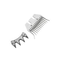 China 13 Teeth Carbon Steel Sheep Clipper Blade with Curved Blade for Livestock Shearing for sale
