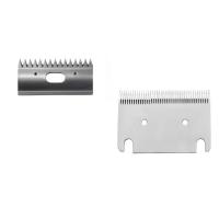 China High Carbon Steel Horse Clipper Blade with 15 Teeth and HRC60-63 Hardness for 1mm Precision Grooming for sale