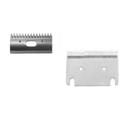 China High Carbon Steel Horse Clipper Blade with 15 Teeth and HRC60-63 Hardness for 1mm Precision Grooming for sale