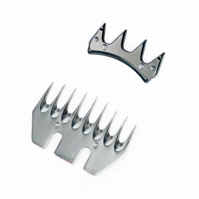 China Professional-Grade 9 Teeth Straight Sheep Clipper Blade for Livestock Shearing for sale