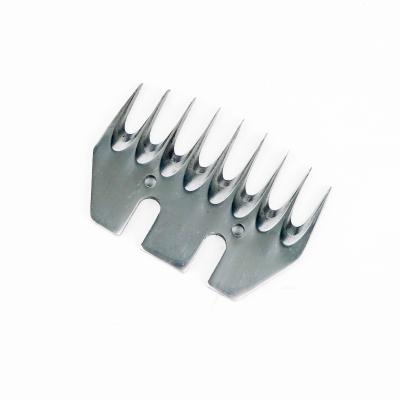 China Replaceable 9 Teeth Carbon Steel Sheep Clipper Blade with 1 Year Warranty for Professional Livestock Shearing for sale