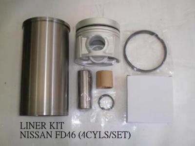 China Nissan FD46 Engine Piston Liner Ring Set 89mm Bore Heavy Duty Diesel for sale
