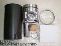 China Nissan PF6 Liner Piston Ring Kit 165mm Bore Heavy Duty Engine Parts for sale