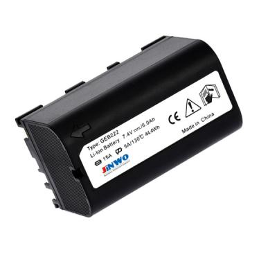 China Geb222 Smart Lithium Ion Battery 7.4V 6000mAh for Leica Piper Series Lasers for sale