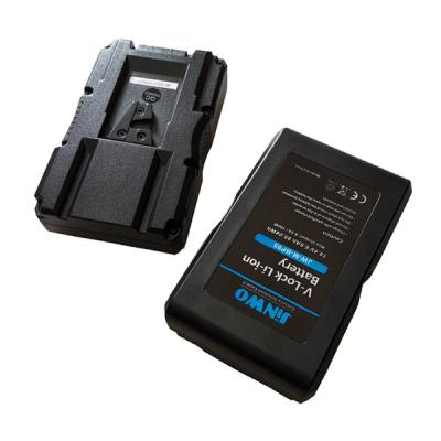China JINWO 95Wh V-Mount Li-Ion Broadcast Camera Battery 14.4V 6.6Ah Smart LCD Display for sale