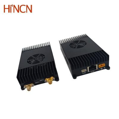 China 80km Aircraft Video Data Link Transmitter 28V IP TDD Frequency Hopping Transceiver for sale