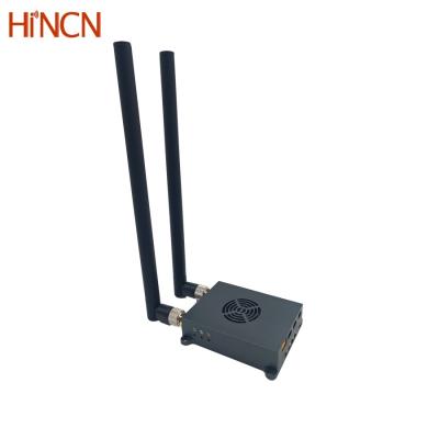 China 30km Mini Size Drone Video Transmitter Receiver Support FHSS P2MP Star Networking for sale