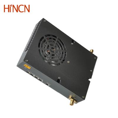 China 100km UAV Video Data Link Support Mesh Networking FHSS OFDM Transmitter Receiver for sale