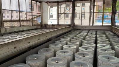 China 600m3/H High Dedusting Gas Turbine Filters Synthetic Fiber For Air Inlet for sale