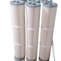China 6m2 Cylindric Dust Collector Anti-Static Filter Cartridge F8 Class for sale