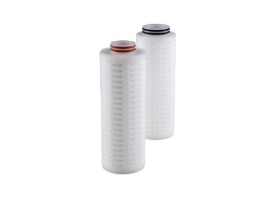 China Coarse Liquid Filter Cartridge , PTFE Inline Industrial Water Filters Superior Dirt - Holding for sale