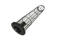 China Stainless Steel Dust Collector Parts Accessories Cage 2mm Thick Epoxy Surface for sale