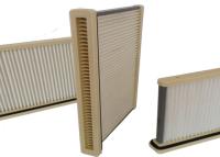 China 2.13 Inch / 54 Mm Top  Rectangular Flat Cell Filter Differential Pressure Ensured for sale
