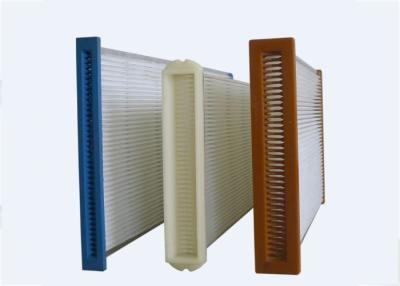 China 2.13 Inch / 54 Mm Top  Rectangular Flat Cell Filter Differential Pressure Ensured for sale