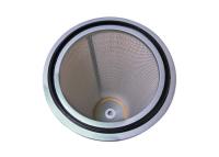 China 5um,0.5um,0.2um,2um，Open Mount Styles Gas Air Filter , Gas Turbine Air Inlet Filters  Resist Abrasive Wear Rubber Seal for sale