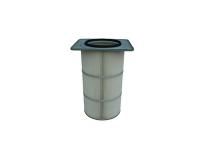 China 5um,0.5um,2um,0.2um Powder Coating Spray Booth Recycling Pleated Filter Cartridge for sale