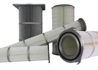 China 5um,0.5um,2um,0.2um Cylindrical Type Pleated Dust Filter Cartridge Reusabl for sale