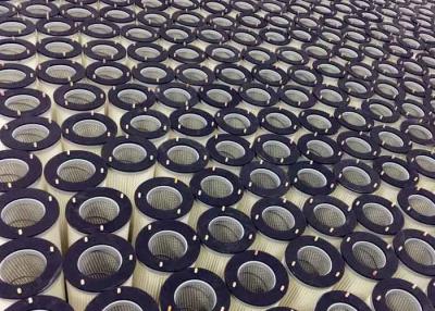 China 5um,0.5um,0.2um,2um，Imported PTFE Coated Polyester Dust Filter Cartridge Oil And Water Repellent for sale