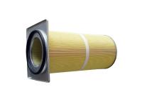 China 5um,0.5um,2um,0.2um325 * 660 Non - Woven Dust Filter Cartridge With Square End Cap Easy To Install for sale