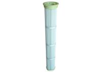 China 5um,0.5um,2um,0.2um,Long Pulse Pleated Dust Filter Cartridge , Wide folds Industrial for sale