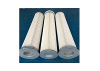 China 5um,0.5um,2um,0.2um Cement Dust Air Filter Cartridge , Antistatic Pulse Jet Filter Air Cartridge for sale