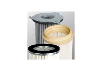 China 5um,0.5um,2um,0.2um Three Lugs Pleated Filter Cartridge Excellent Chemical Tolerance  Molded Top Bottom for sale