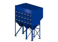 China Perforated Plate Inner Core Dust Collection Equipment With Metal Top And Bottom for sale