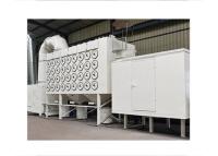 China Blue Color Cartridge Dust Collector  100% Spun Bonded Wide Open Pleat Spacing for sale