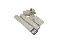 China Aramid Fabric Dust Filter Bag Anti - Abrasion Suitable Design 550gsm Round Shape for sale