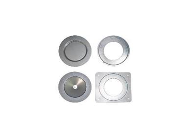China Galvanized Mesh Molded  Filter Cartridge End Caps  Fit  Wide Range Tubesheet Holes for sale