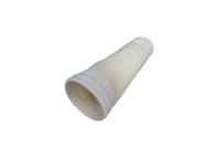 China Nonwoven Punched Dust Collection Socks Glazed , Jet Dust Collector Bags Polypropylene Ring Seal for sale