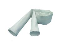China Nonwoven Punched Dust Collection Socks Glazed , Jet Dust Collector Bags Polypropylene Ring Seal for sale