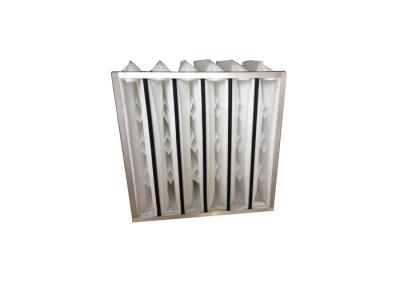 China Aerodynamic Pocket Air Conditioner Furnace Filter Rigid Durable Self - Supported for sale