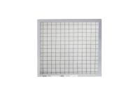 China Flat Panel  5μM Air Conditioner Filters Double - Layerwashable  Rigid Cardboard Frame for sale