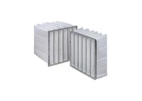 China Self - Supported  5um Air Conditioner Filters Medium Filtration Grade 592x 592x 600 mm for sale