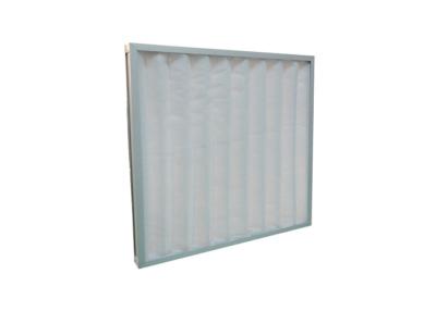 China Synthetic Fiber Pleated Furnace Air Filters Pre Panel Ventilation G4 Class for sale
