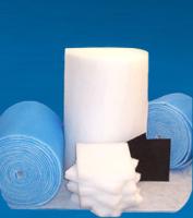 China 1.5 M/S Velocity Air Filter Material Roll Paper / Galvanizef / Aluminium Frame Washable for sale