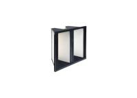 China Rigid V-Packing Air Conditioner Filters Plastic Frame , Pocket V Bank Filters Galvanized for sale